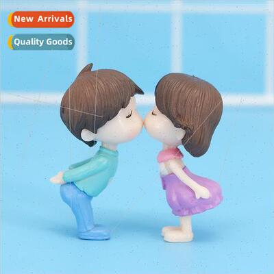 Kissing Doll Cake Decoration Decoration Girlfriend Couple Ca
