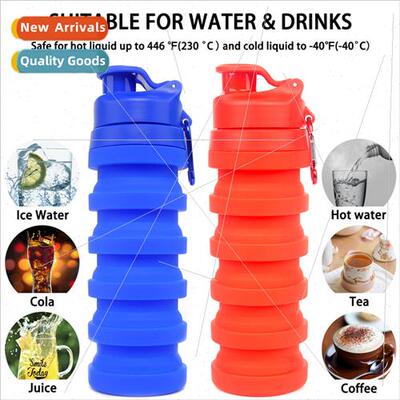 licone folding water cup 500ml large capacity outdoor cyclin