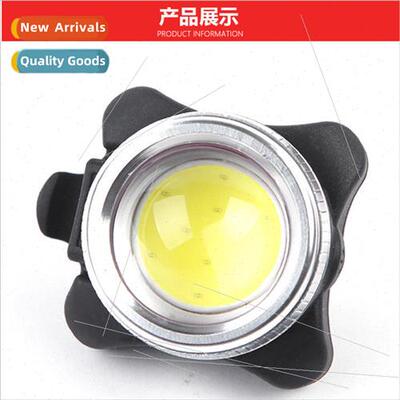 COB Bike ghts Mountain Bike USB Rechargeable Headlight + War