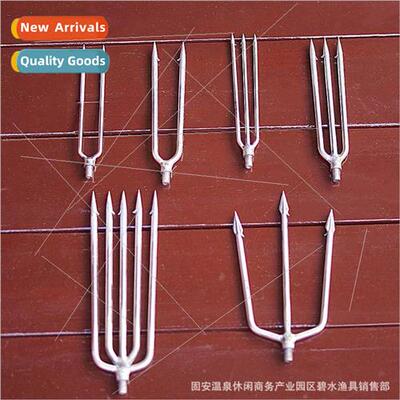 Fishing 适用ks Barbed Steel 适用ks Full Metal 2 Tines 3 Tine