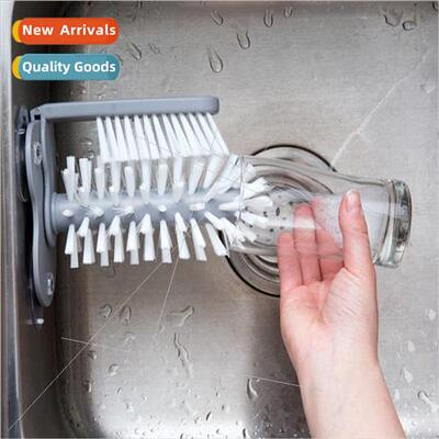Detachable Lazy Suction Cup Brush Rotary Cleaning Cup Washin