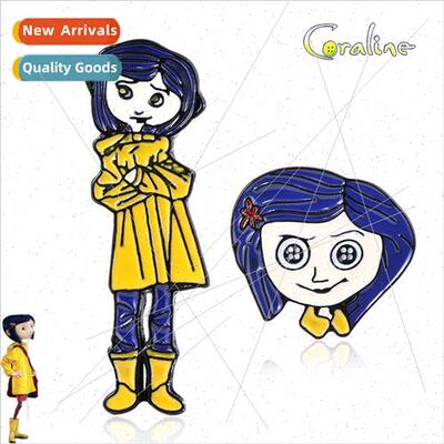 Anime around the ghost mother brooch character image cartoon