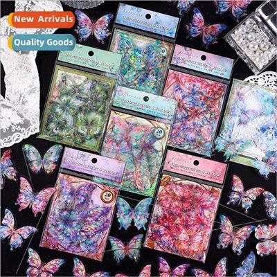 Gilt butterfly dream three-dimensional stamping handbook wat