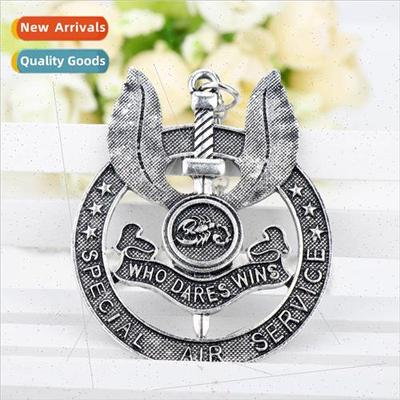 Royal Air 适用ce Badge Tag Necklace  Air Service Corps  Neck