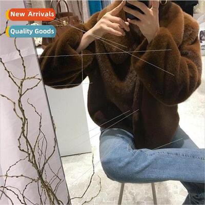 Fall and winter new Korean Dongdaemun feel chao good ~ niche