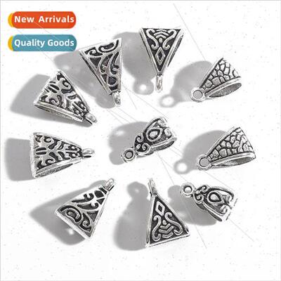 diy jewelry antique silver alloy pendant head accessories br
