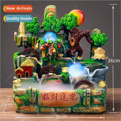 Saming water inviting wealth and wealth ornaments home creat