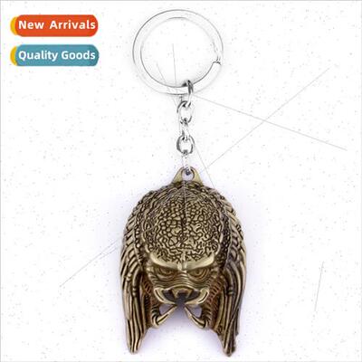 AVP Alien vs. Iron Warrior mask keychain personalized car ac