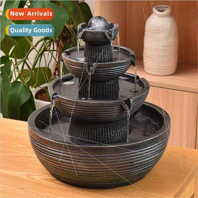 Streaming ornaments circulating water fountain 适用tune feng