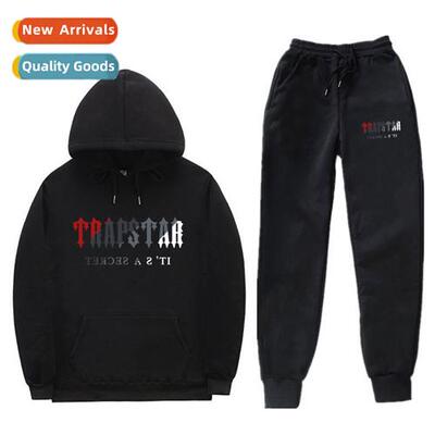 Mens  Womens Casual Sweatshirt Sweatpants Trapstar Letter Pr