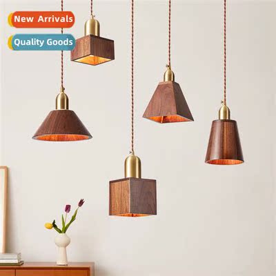 Japanese wabi-sabi style log modern simple brass small cheli