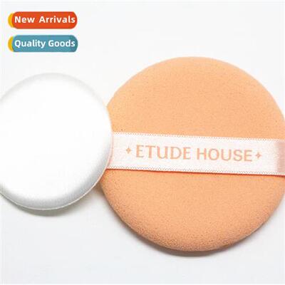 New style powder puff round wet  dry powder puff ladies powd