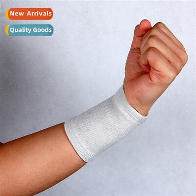 Knted sweat absorbent sports wrist guards cycling badmint fn