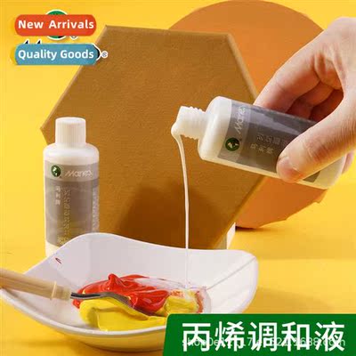 Acrylic paint mixing liquid thinner seasing 500ml art suppli