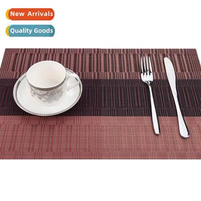New Bamboo Series Teslin Placemats Table Flags Coasters Heat