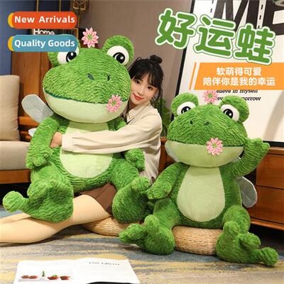 Good Luck Frog Cute Frog Doll Plush Doll Office Compani Doll