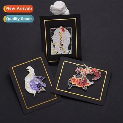 New creative carto anime secdary yuan peripheral badges pers