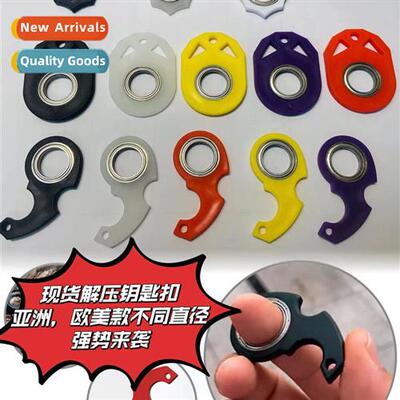 Secd generati fingertip spinning decompressi keychain keycha