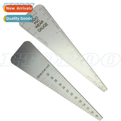 Metric Inch Stainless Steel 304 Tapered Plug Ruler Nozzle Pl