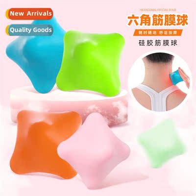 Fness Massage Pressing Fascia BallMuscle Relaxati Silice Mas