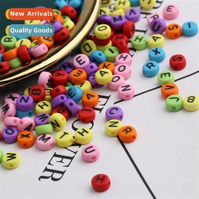 diy childrens early educati beads acrylic loose beads letter