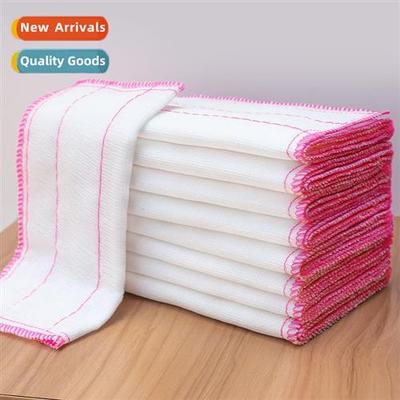 Nstick Cott Dishcloth Absorbent Dish Towel Oil-absorbent Dis