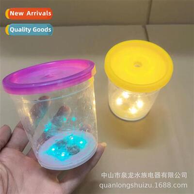 Ground stall luminous mat fighting fish cup stickers stall a