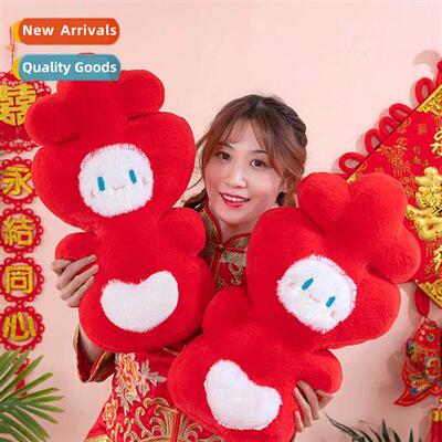 The new bed-pressing doll wedding pillow plush toy doll wedd