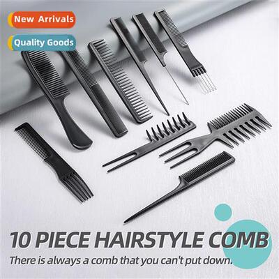 Hair sal  comb ten sets  10 s   coloring comb pointed tail c