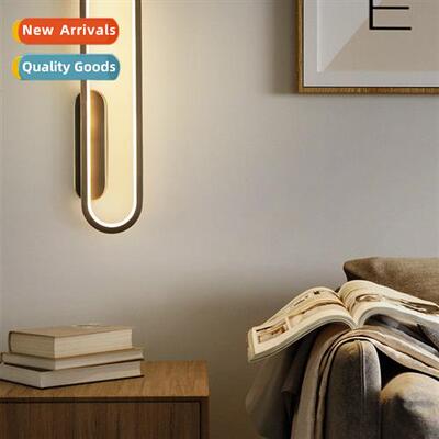 Light luxury all copper wall lamp modern simple bedroom beds