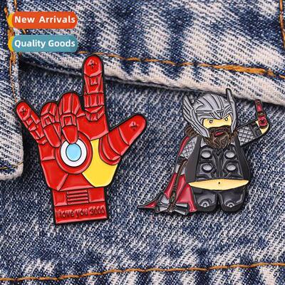 Ir Man I love you three thousand times Thor belly brooch fil