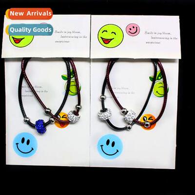 New popular jewelry lear rope couple bracelet men  women per