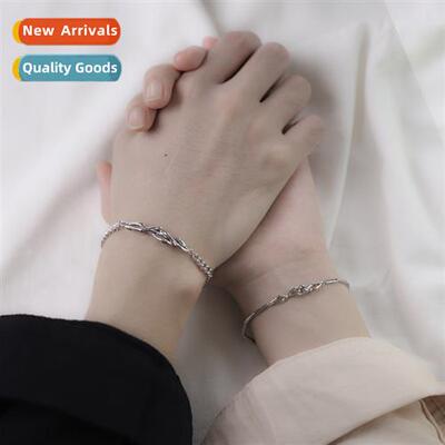 Acacia couple bracelet female tide a pair  niche  lerary bra