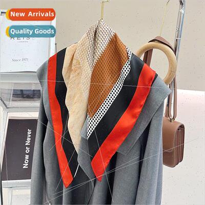 Retro new silk scarf lerary bohemian neckerchief nd fashion