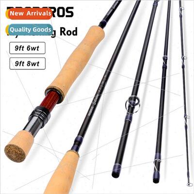 Four Fly Rods Fly Fishing Rods 9ft 2.7m 6wt 8wt Carbon Sam F