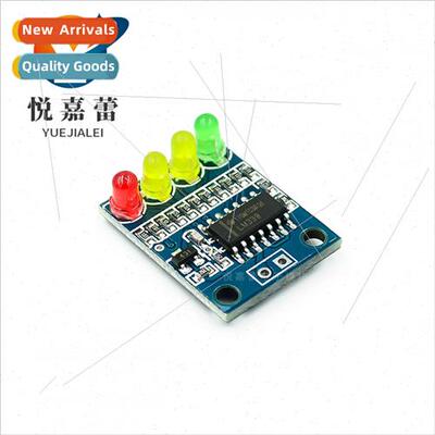 12V Battery 4-segment Power Indicator Module On-board 4-dig