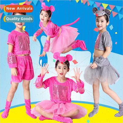 New Years Day mice permance costumes new kindergarten mice e