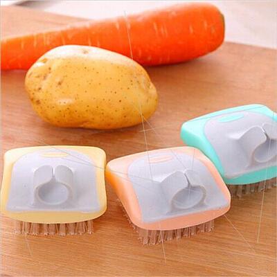 Mini Melon Vegetable Cleaning Brush Non-invasive Fru Potato