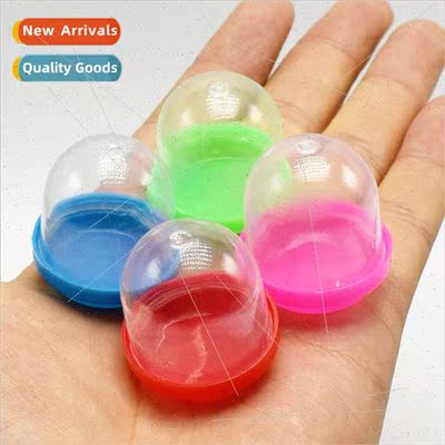 Small flat bottom semi-circular transparent 34MM*30MM plasti