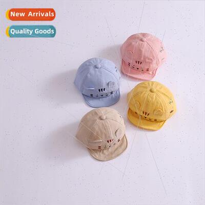 Newborn baby hat 2023 spring new cartoon kten boys girls bab