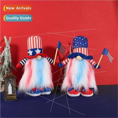 American Independence Day faceless old man doll cute raising
