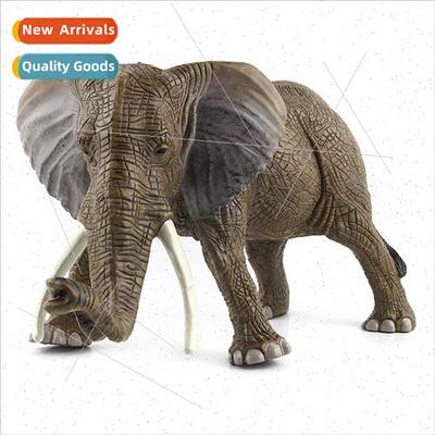 Wildlife elephant model children educational cognive hollow