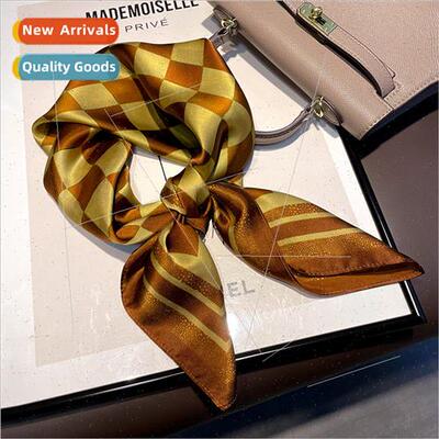 70cm Europe Uned States checkerboard mosaic silk small squar