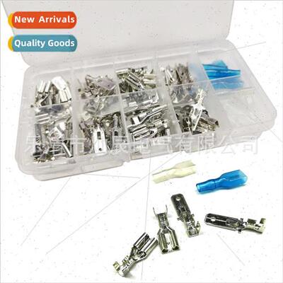 Insert Spring Terminals 90PCS Boxed Tinned 6.3mm Insert Reed