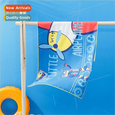 Childrens bath towel 2023 new boys and girls water-absorbent