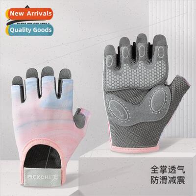 New sports gloves female yoga fness workout -slip shock-abso