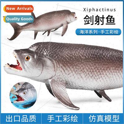 Children ancient toy model sword shot fish bony fish cognive