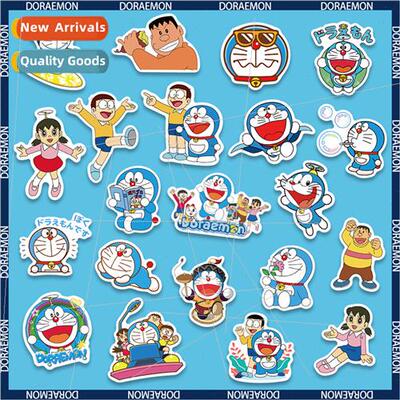 50 Cute Doraemon Tinker Bell Noba Stickers WaterproHandbook