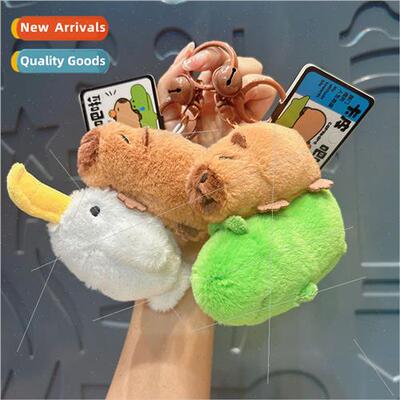 Creative sting aquarium dolphin keychain doll schoolbag pend