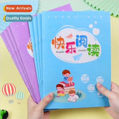 Reading notebook good words sentences excerpt book happy rea